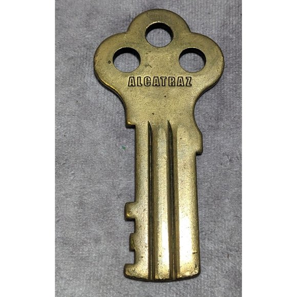 Accents | Vintage Souvenir Brass Alcatraz Prison Key | Poshmark